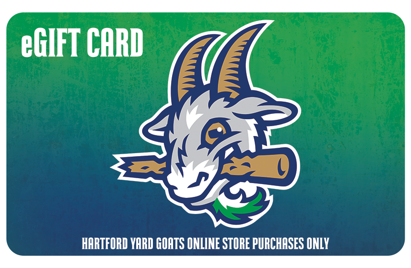Hartford Yard Goats E-Gift Card (REDEEMABLE FOR ONLINE MERCH ONLY ...